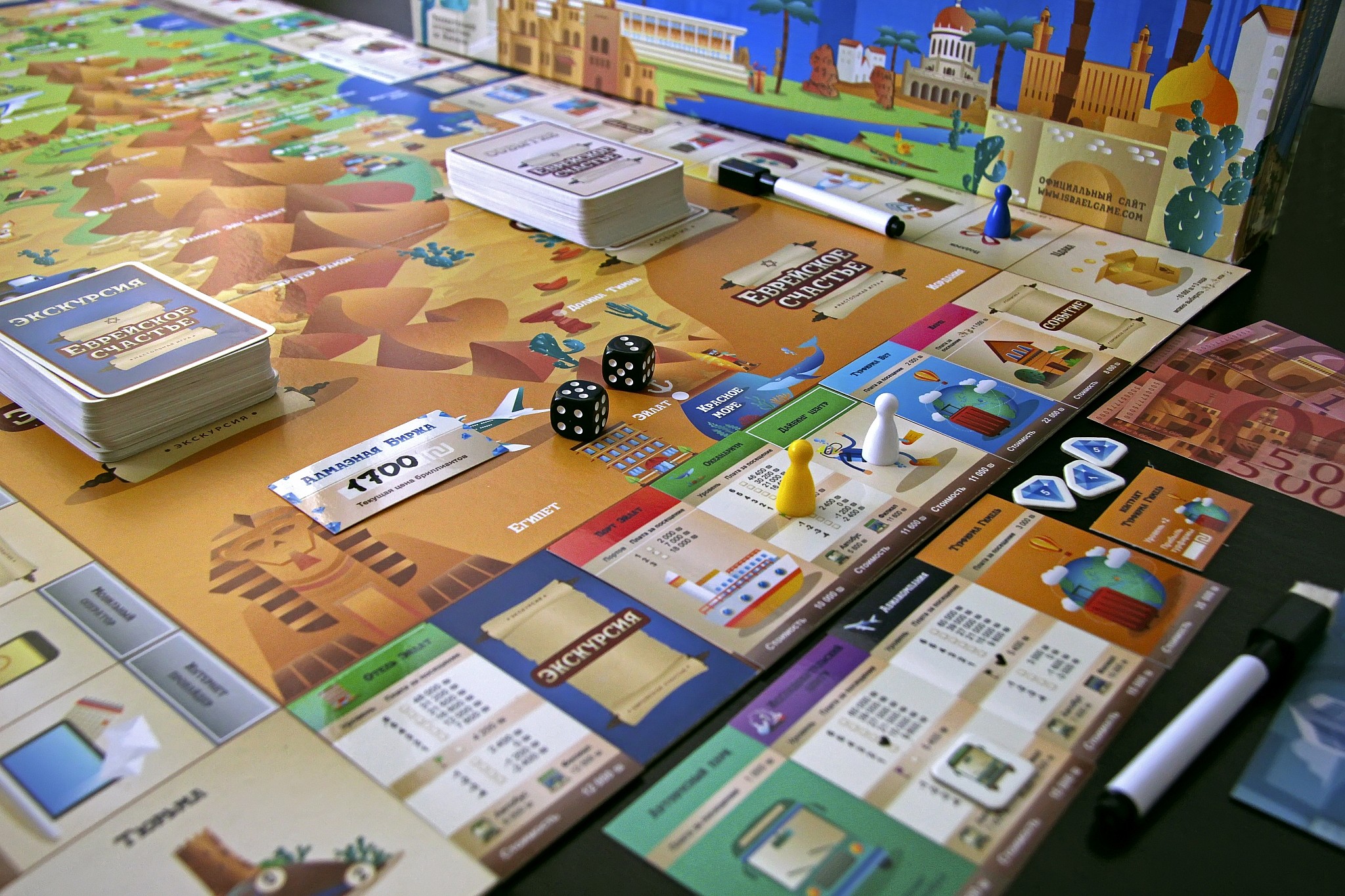The First Russian Board Game about Israel resembles Monopoly ...